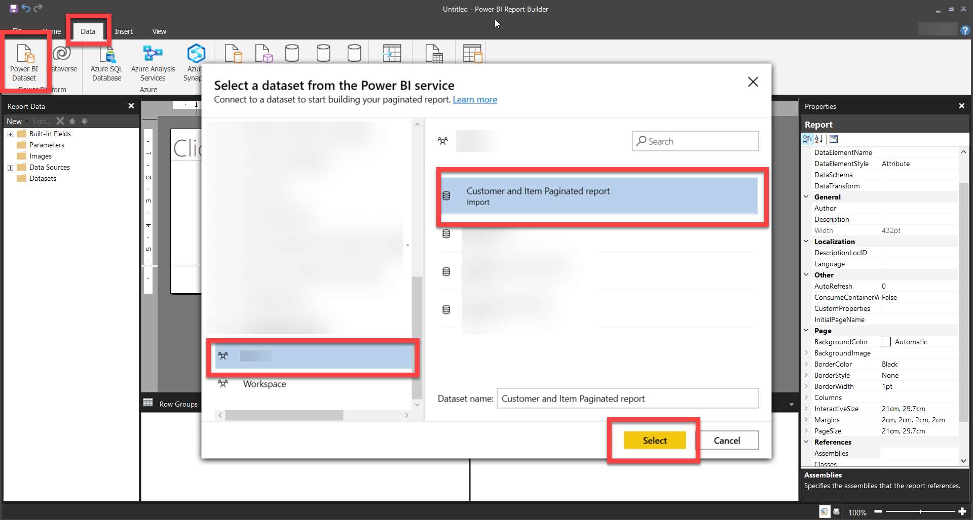 Mastering Sales Reporting: Creating Paginated Reports with Detailed ...