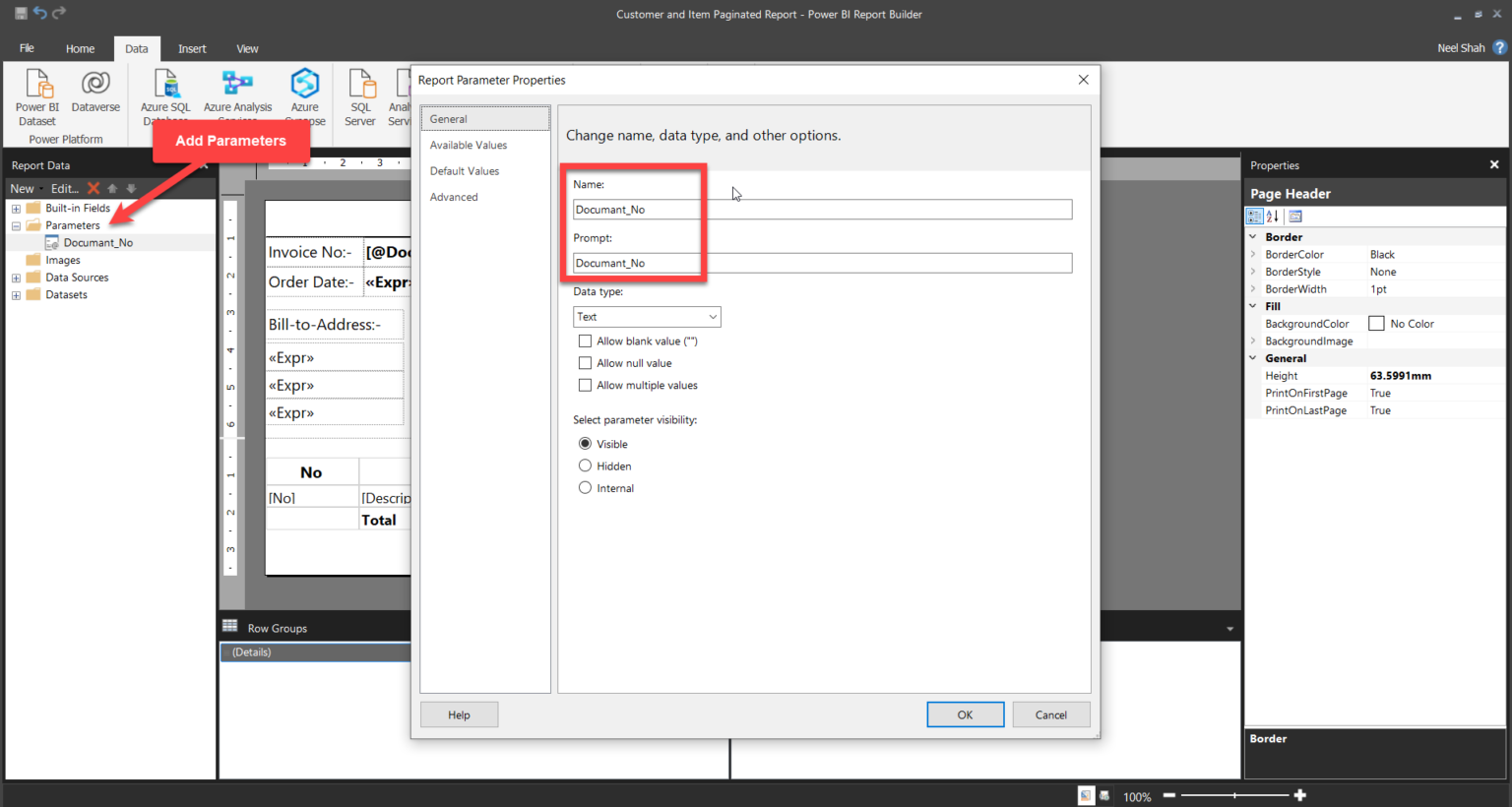Mastering Sales Reporting: Creating Paginated Reports with Detailed ...