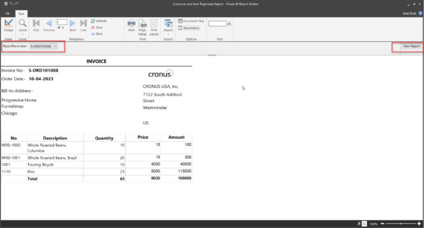 Mastering Sales Reporting: Creating Paginated Reports with Detailed ...